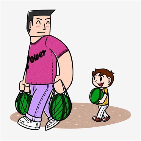 الرسوم المتحركة عيد الأب الأب والابن الرسوم المتحركة الأب والابن كرتون