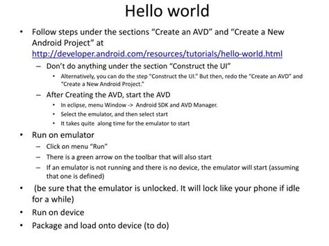 PPT Learn Android App Development Follow Detailed Steps PowerPoint Presentation ID