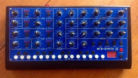 matrixsynth mfb synth ii 3 vco analog synthesizer