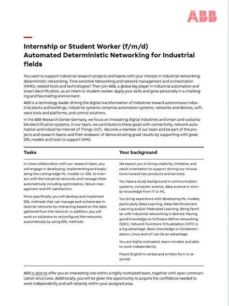 Industrial Networking Deterministic Networking Tsn Network