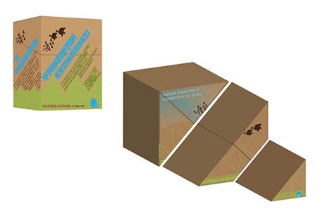 Ecologic Tangram Package Behance