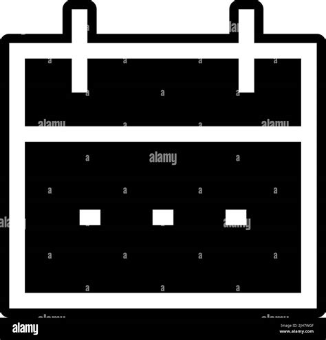 User Interface Calendar Icon Stock Vector Image And Art Alamy