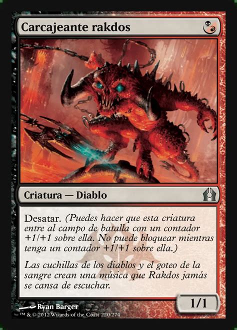 Carcajeante Rakdos Mtg Return To Ravnica 220 Español Magic The