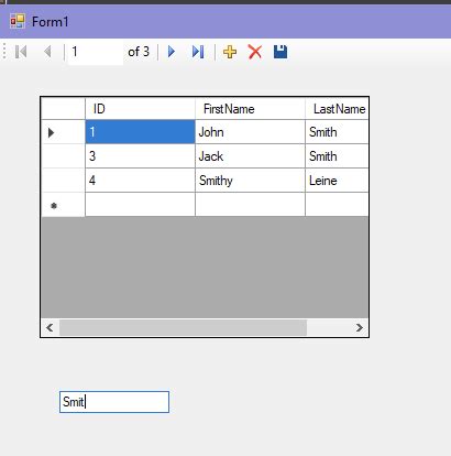 C Datagridview Error After Rowfilter Data Update Add And Fill Process Stack Overflow