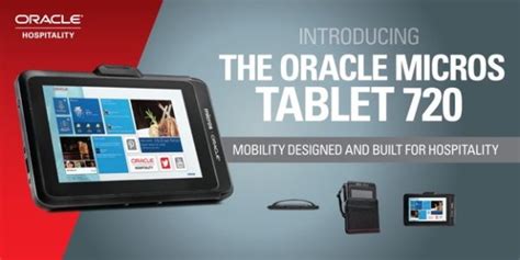 Oracle Micros Handheld Tablet POS Mobile POS Solutions For Restaurants Hotels