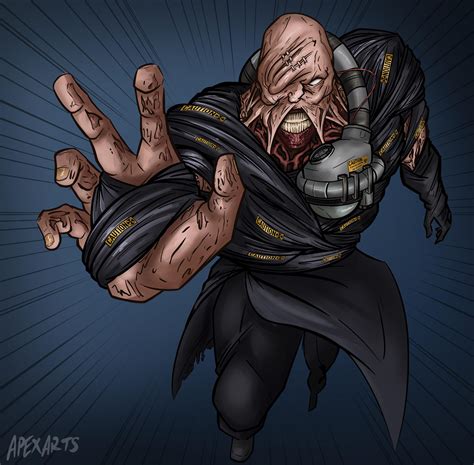 Resident Evil Nemesis Art Resident Evil 3 Nemesis Original