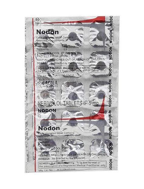 Nodon Strip Of 10 Tablets Health And Personal Care
