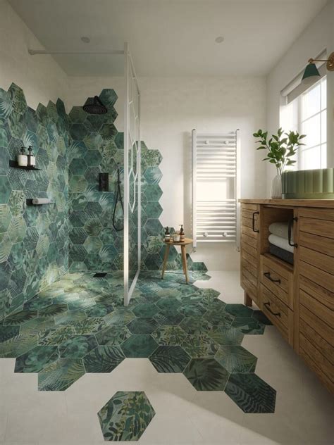 Stylish Unique Floor Tile Bathrooms For Modern Homes