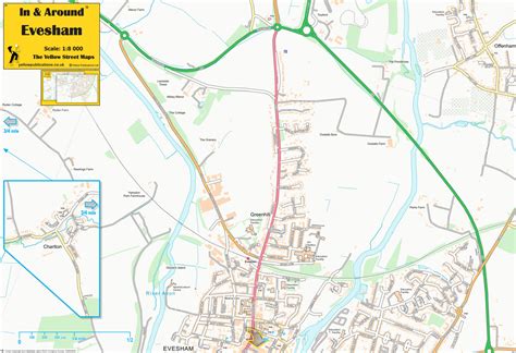 Evesham Street Map