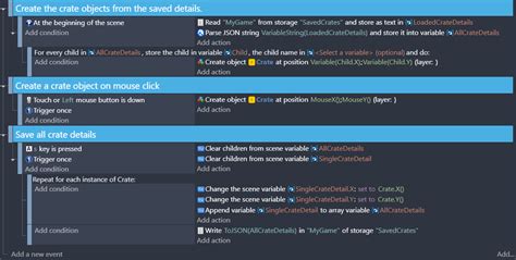 How To Save Many Of Object In One Time How Do I Gdevelop Forum