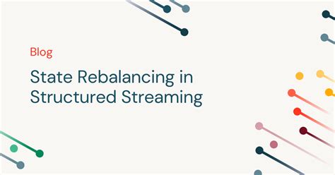 databricks state rebalancing structured streaming enhancement preview