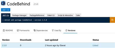 Aspnet Core New Backend Framework Codebehind 25 Released Dev Community