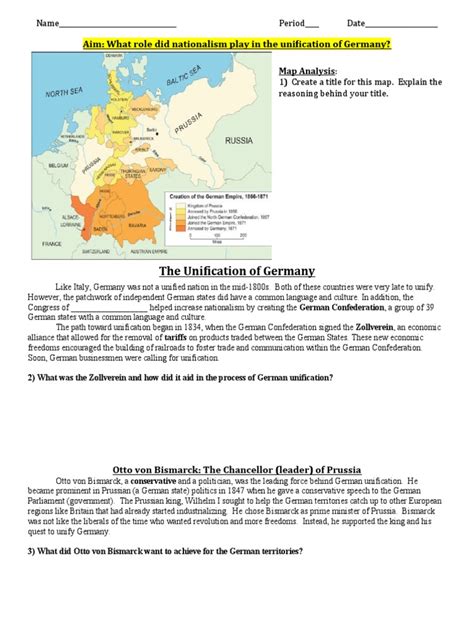the unification of germany pdf