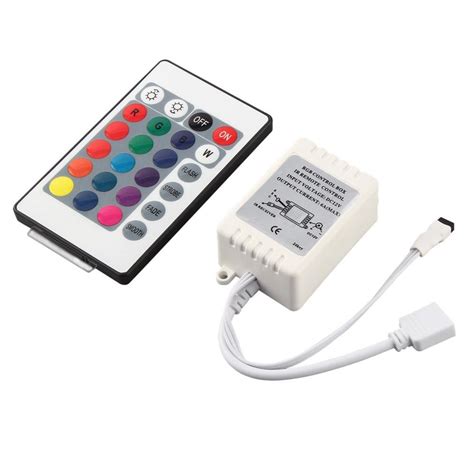 24keys Led Rgb Controller Dc12v Ir Remote Controll Vicedeal
