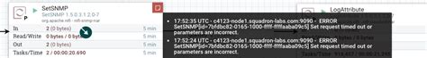 how to use make a simple flow using snmpset snmpge cloudera