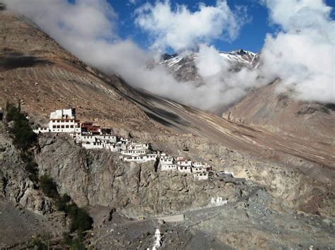 Diskit Monastery And Village In Nubra Valley Discover Leh Ladakh