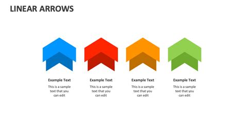Linear Arrows Template For PowerPoint And Google Slides PPT Slides