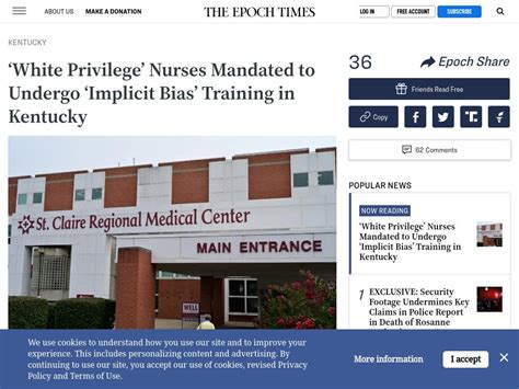‘white Privilege Nurses Mandated To Undergo ‘implicit Bias Training Rconservative