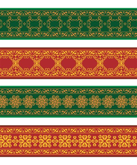Design Patterns For Saree Borders