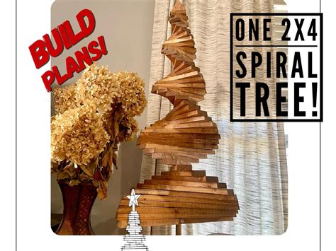 How To Make A Wooden Spiral Christmas Tree At Eileen Perry Blog