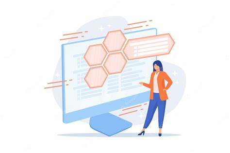 premium vector web development and coding it website optimization