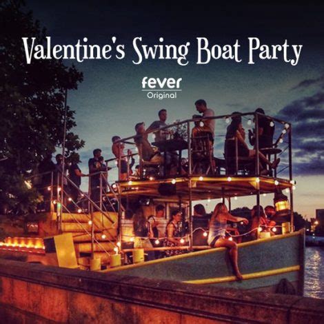 Swing Boat Party On The Thames A Valentine S Night Out