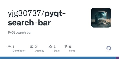 Github Yjg30737pyqt Search Bar Pyqt Search Bar