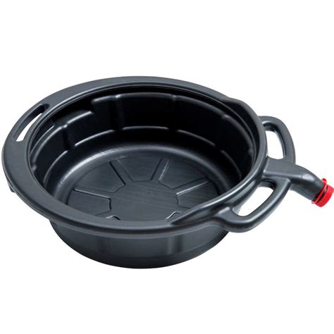 7 Litre Oil Drain Pan With Spout Flow N Go