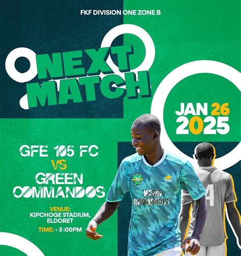 Green 🔥 Next Match Alert 🔥 The Green Commandos Are Back In Action