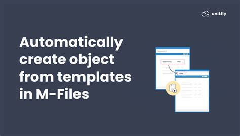 Automatically Create Object From Templates In M Files Extension Kit