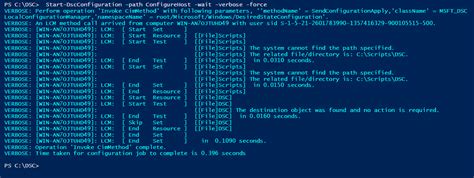 Powershell Dsc Push Configuration Part 1 First Dsc Push On Local Computer D2c It