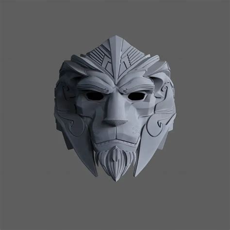 Anduin Wrynn Wow Helmet 3d Printing Model Stl