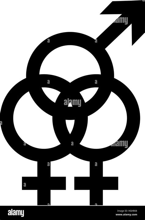 Bi Curious Men Symbol