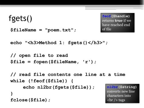 Ppt File Handling With Php Powerpoint Presentation Free Download