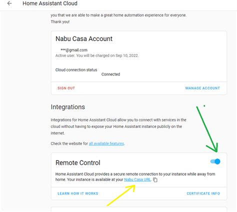 Cant Log Into Nabu Casa At Homeassistantlocal8123config