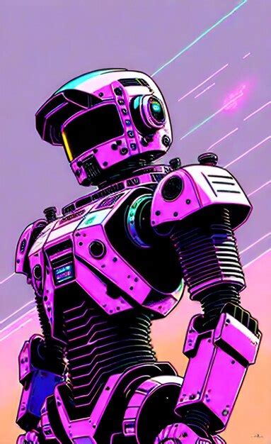 Premium Photo Robot Android