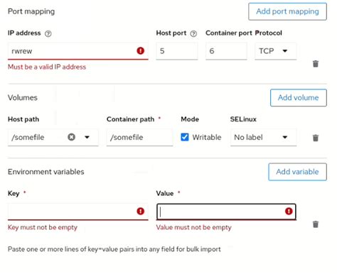 Few Issues With Container Create Validation · Issue 1459 · Cockpit Projectcockpit Podman · Github