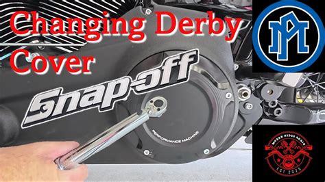 Installing Performance Machine Derby Cover On My Heritage Classic Youtube