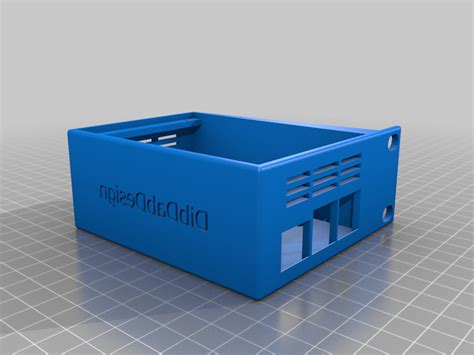 Raspberry Pi 3b 4 1u Rack Mount With Dht22 Sensor By Giulio Librando Download Free Stl Model