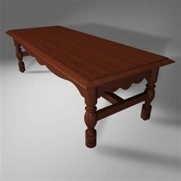A Coffee Table D Model FlatPyramid