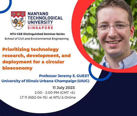 Ntu Cee Distinguished Seminar Series Prioritizing Technology Research Development And