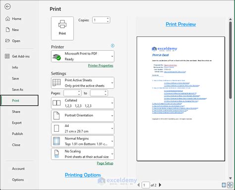 How To Print In Excel Basic Guidelines For Beginners How To Format Documents In Excel To Print