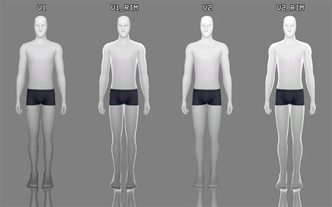 Cas Replacements Set 01 Sims 4 Cas Background Sims 4 Body Mods