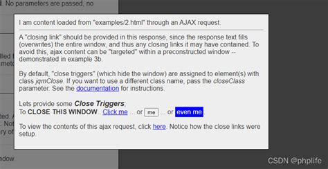弹窗组件jqmodal的使用介绍jquery Modal Csdn博客
