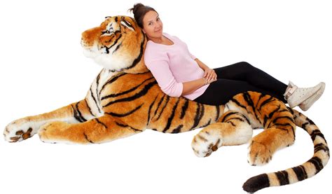 220 Cm Tiger Kuscheltier Brubaker Online Shop Europe