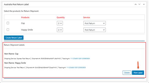 How To Print Australia Post Return Labels With ELEX WooCommerce Australia Post Return Label Add