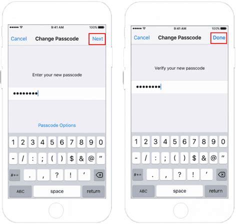 Set A Strong Alphanumeric Passcode On Iphoneipad