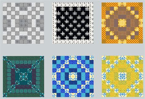 Having Fun Making Patterns In Creative Detailcraft Minecraft
