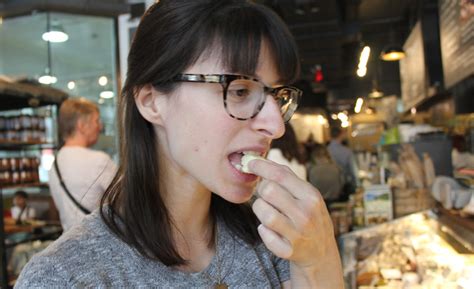 Reductress Woman Trying To Chew Quietly Just Chewing Loudly Slower