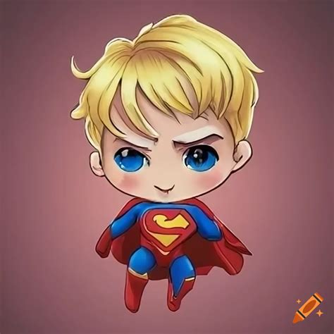 Superman Chibi Drawing